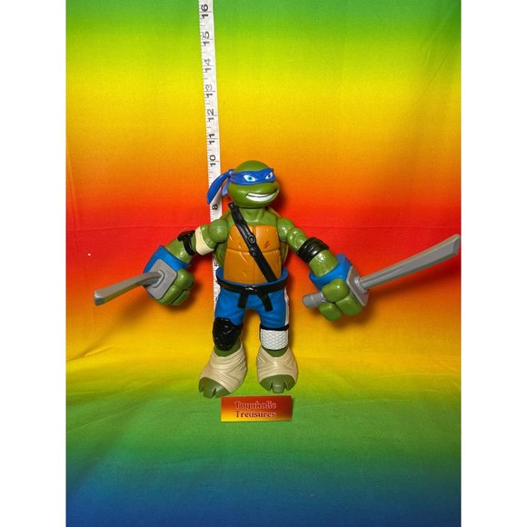 Playmates | Toys | Tmnt Tennage Mutant Ninja Turtles Leonardo Jumbo ...